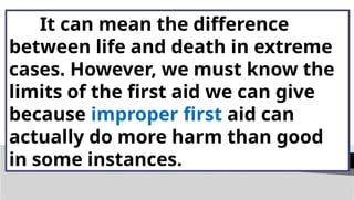 HEALTH Q3 LESSON 1-2 UNINTENTIONAL INJURYFIRST AID.pptx