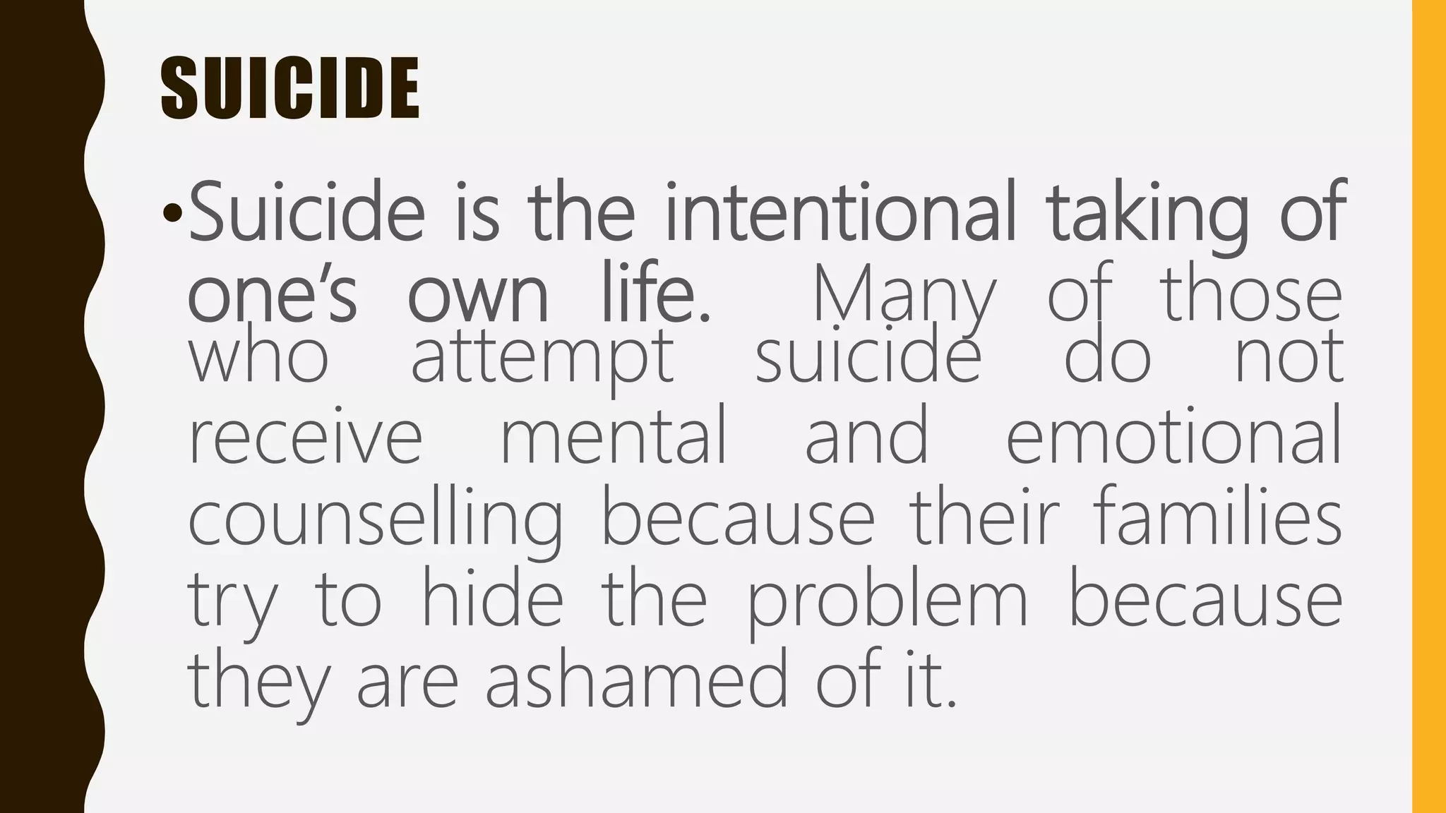 Intentional Injuries (Health Quarter 4) MAPEH 9 | PPTX