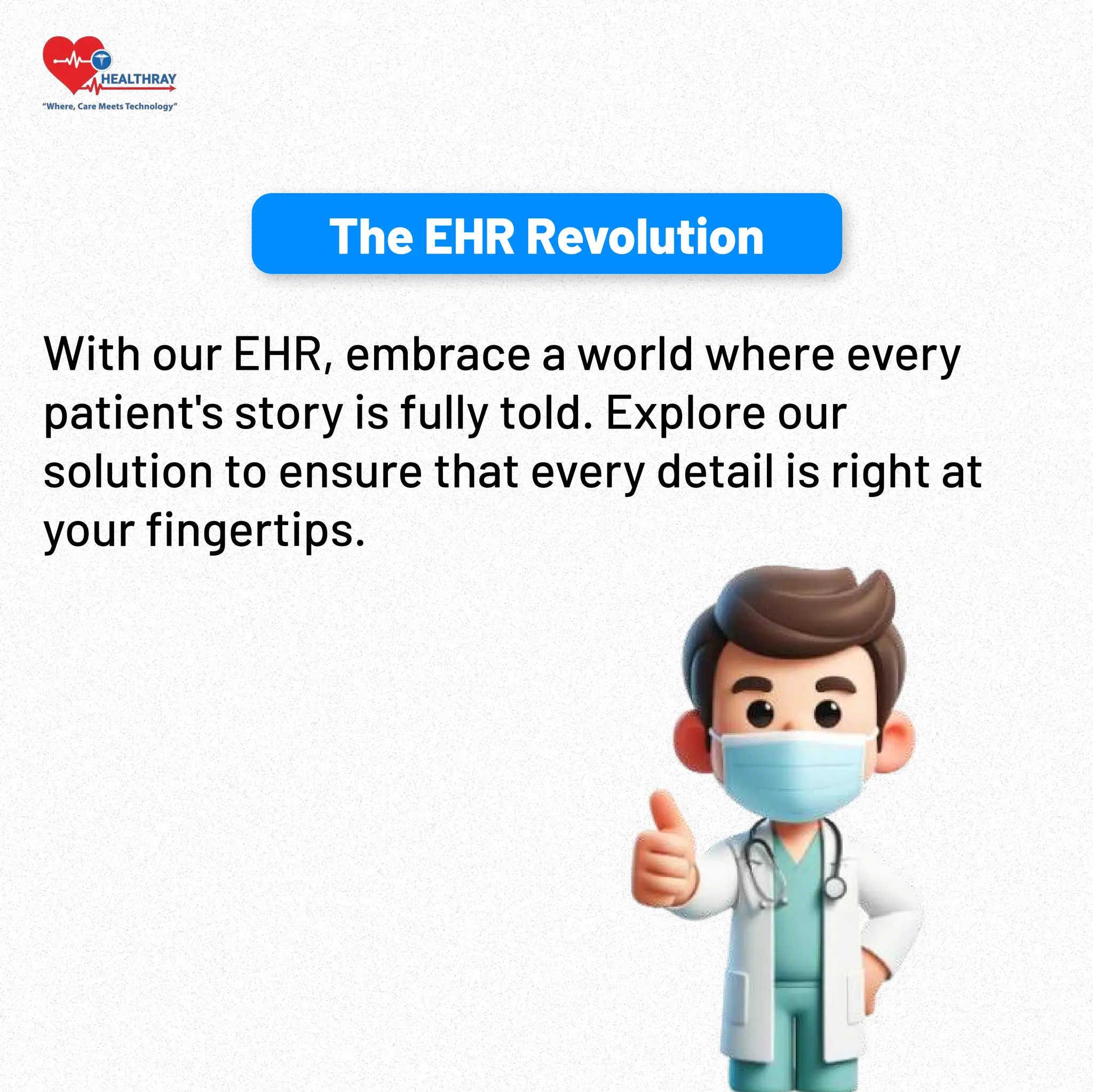 Experience Seamless Healthcare Management with Healthray EHR | PPT