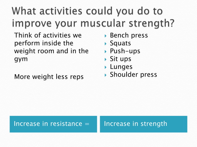 Health related components of fitness | PPTX | Fitness and Exercise ...
