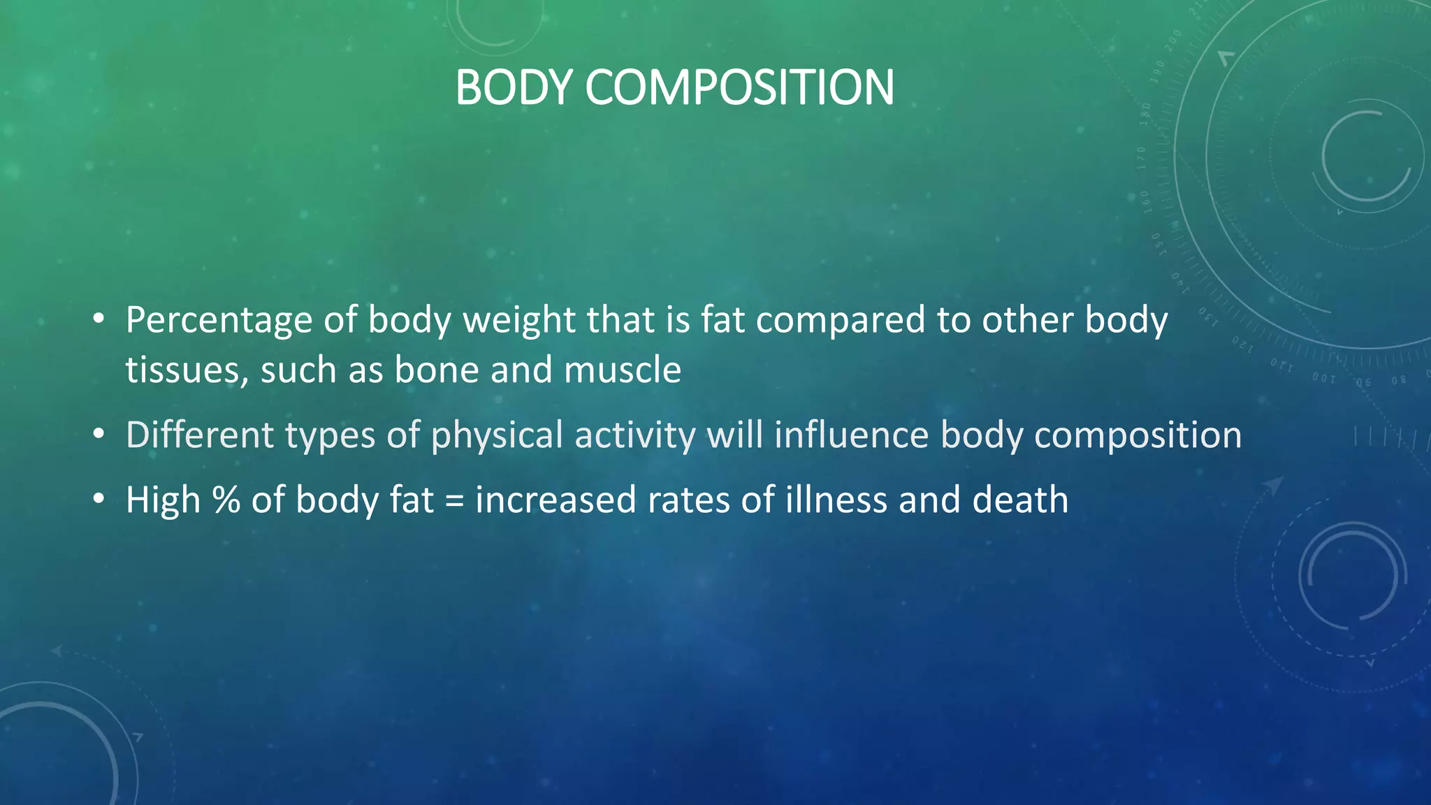 Health Related Components of Fitness | PPTX