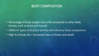 Health Related Components of Fitness | PPTX