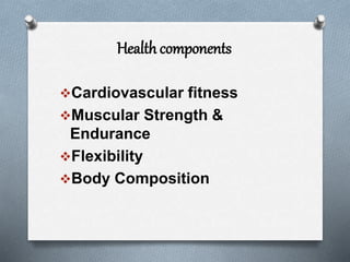 pe 8, 1st quarter Health related fitness | PPTX
