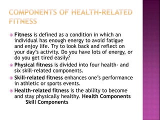 Health related fitness | PPTX
