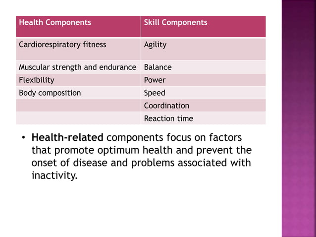 Health related fitness | PPTX