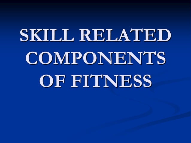 Health Related Fitness Components PPT.ppt