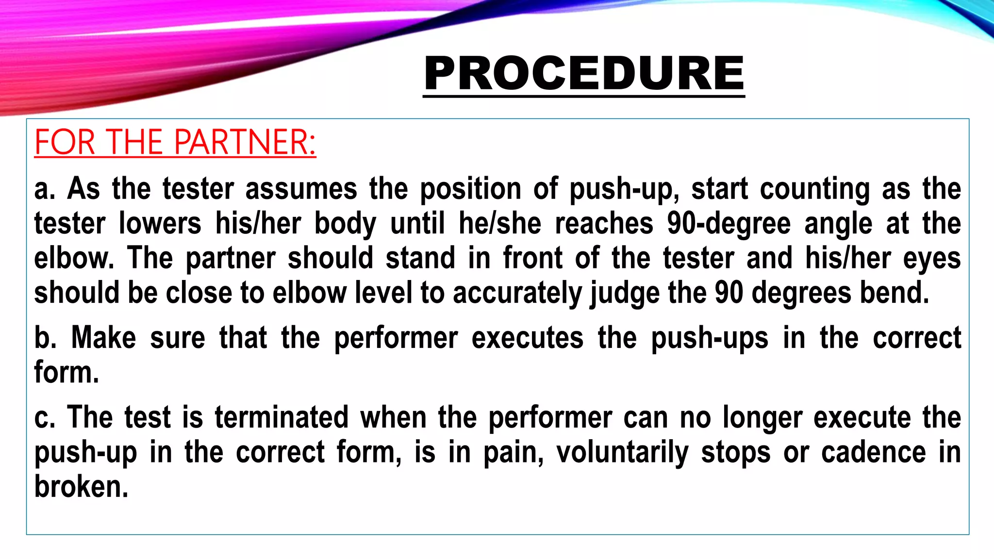 P E 2 - Health related fitness tests 1 | PPTX