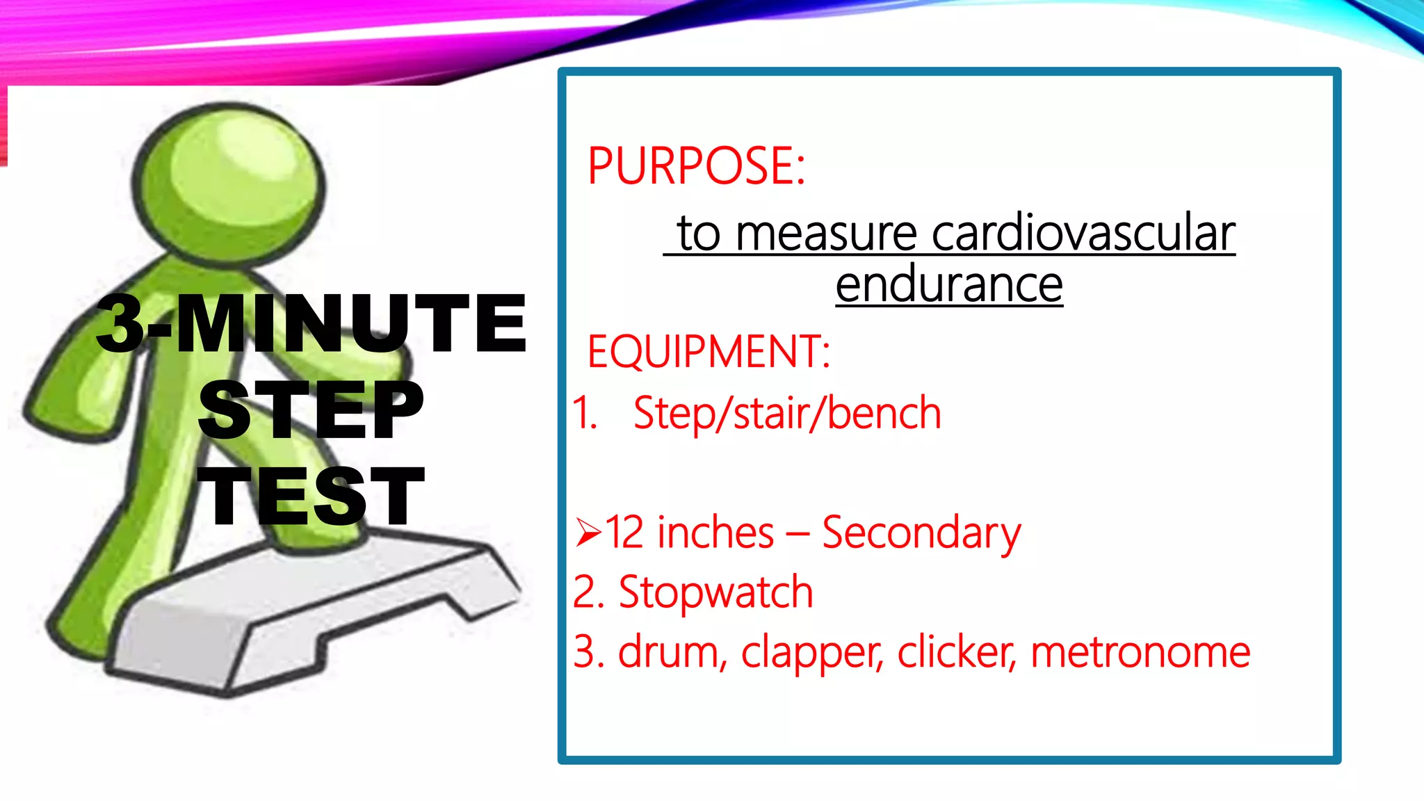P E 2 - Health related fitness tests 1 | PPTX