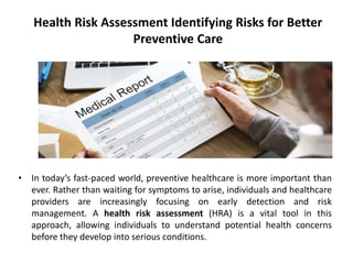 Health Risk Assessment Identifying Risks for Better Preventive Care.pdf