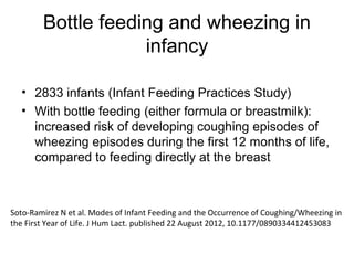 Health risks of infant feeding with formula | PPT