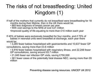 Health risks of infant feeding with formula | PPT