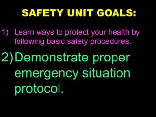 Health safety | PPTX