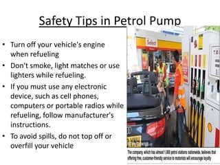 Health safety and environment in Petrol Pump | PPTX