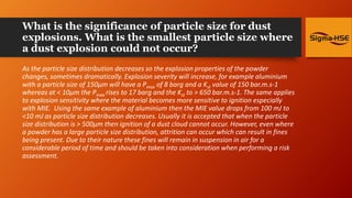 Sigma-Hse - Dust Explosion Seminars - FAQ | PPT