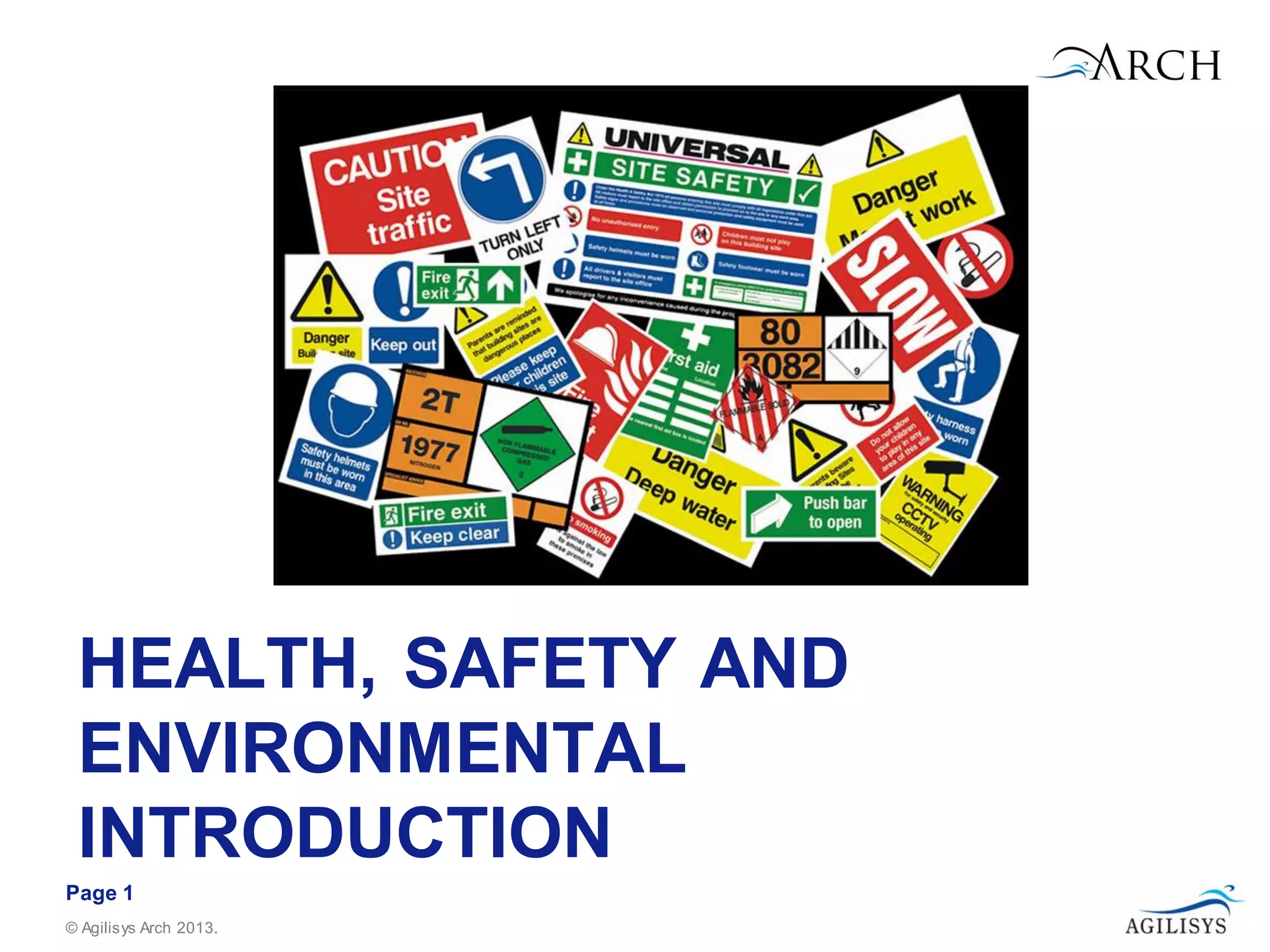 Health, safety and environmental introduction v2.1 | PDF