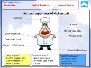 Health, safety and hygiene | PPTX