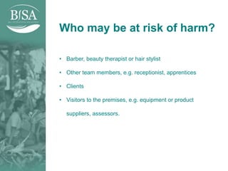 Health & Safety in a Spa and Salon | PPT