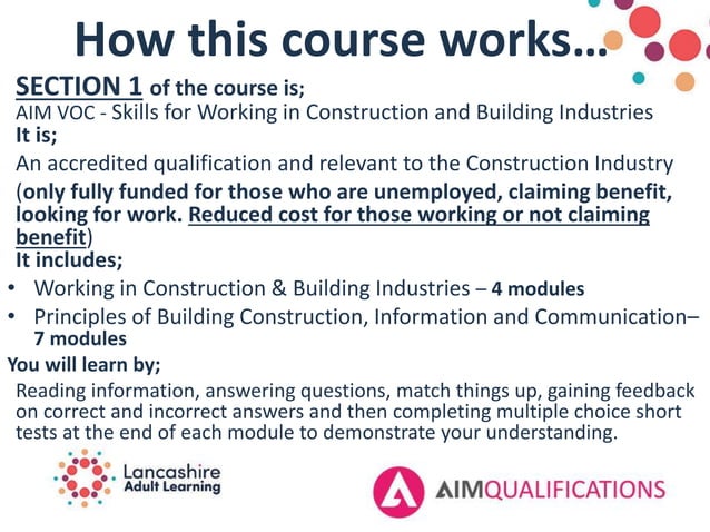 Health & Safety in Construction - Induction online | PPTX