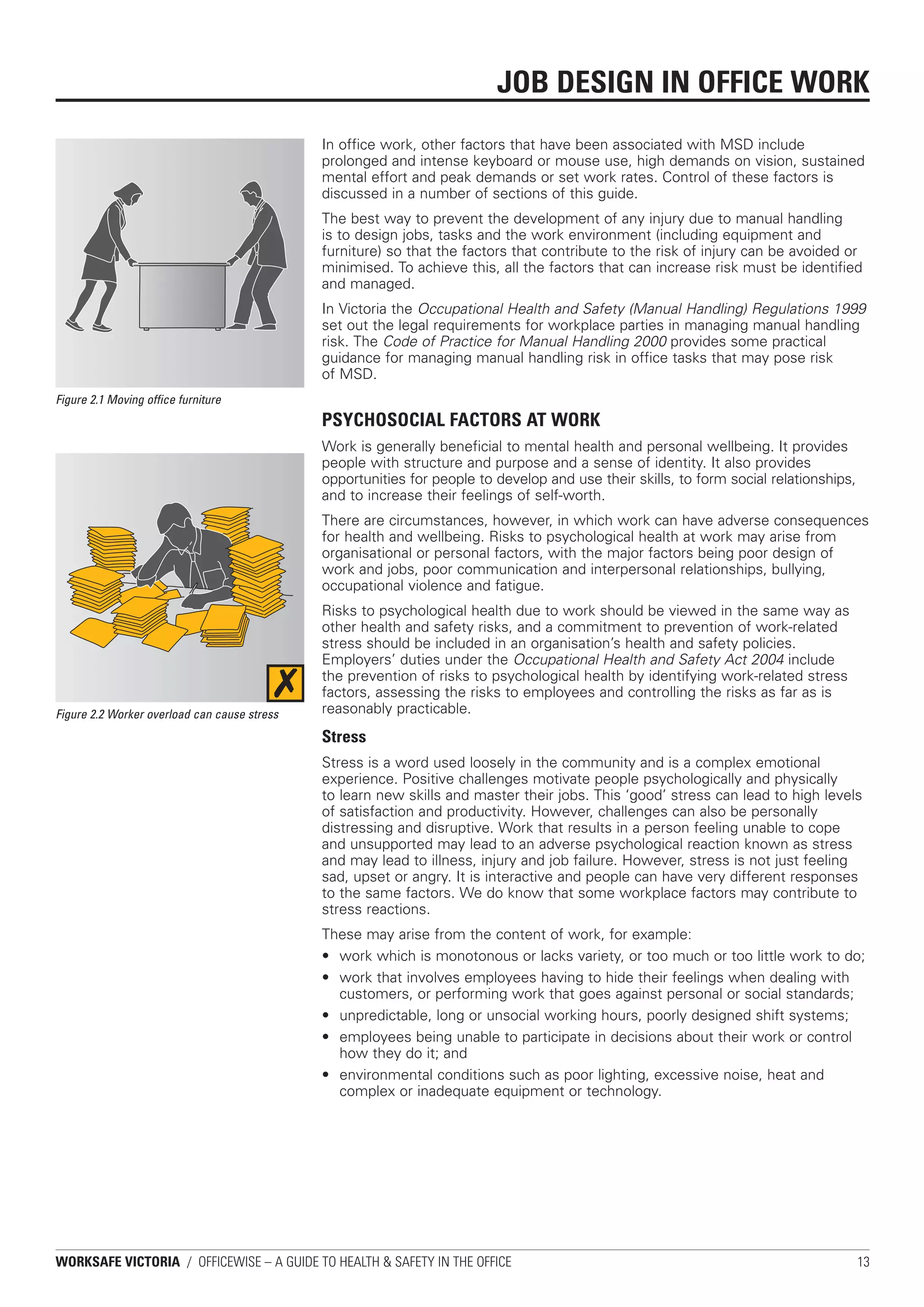 Officewise - A guide to health and safety in the office - WorkSafe ...