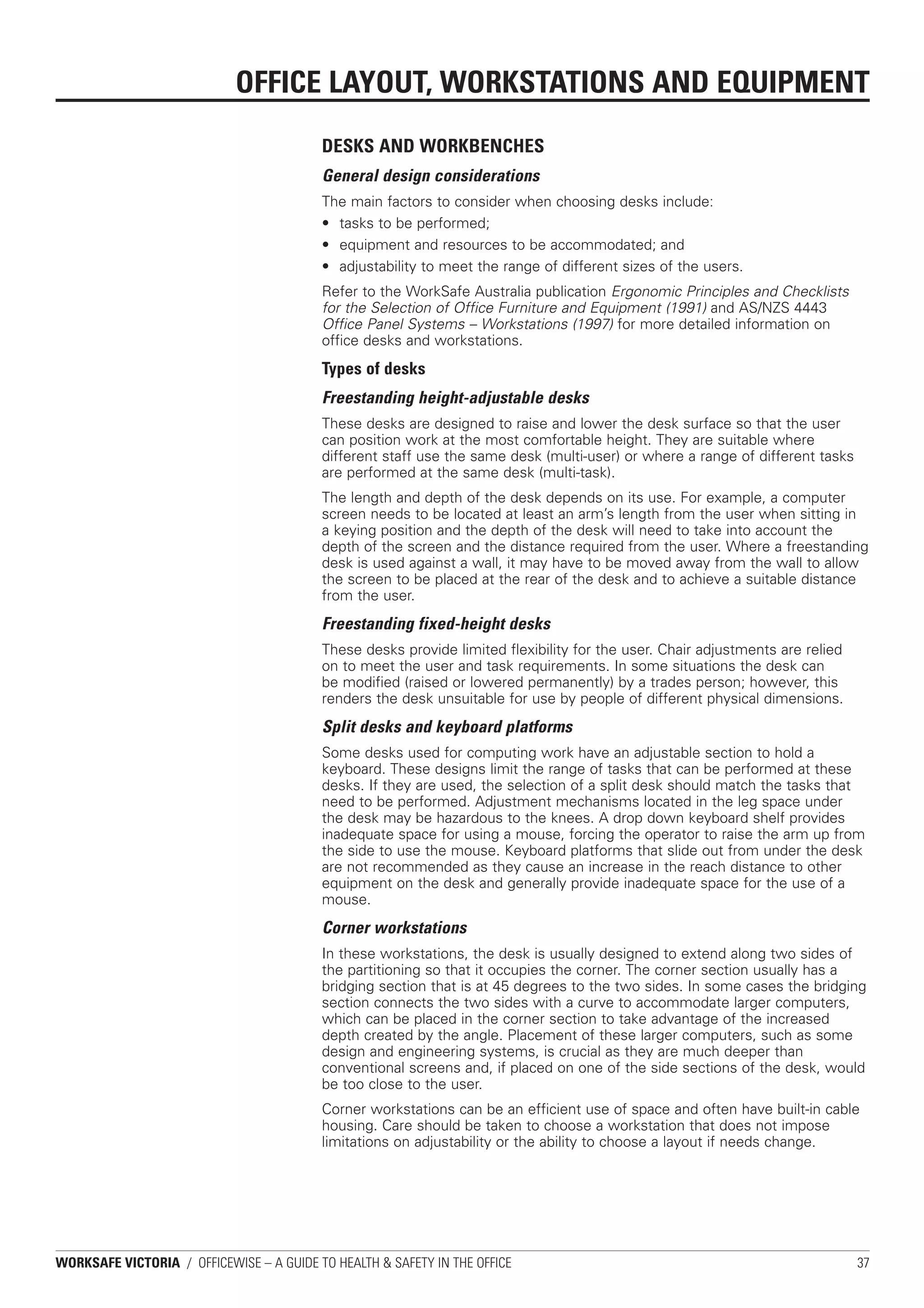 Officewise - A guide to health and safety in the office - WorkSafe ...