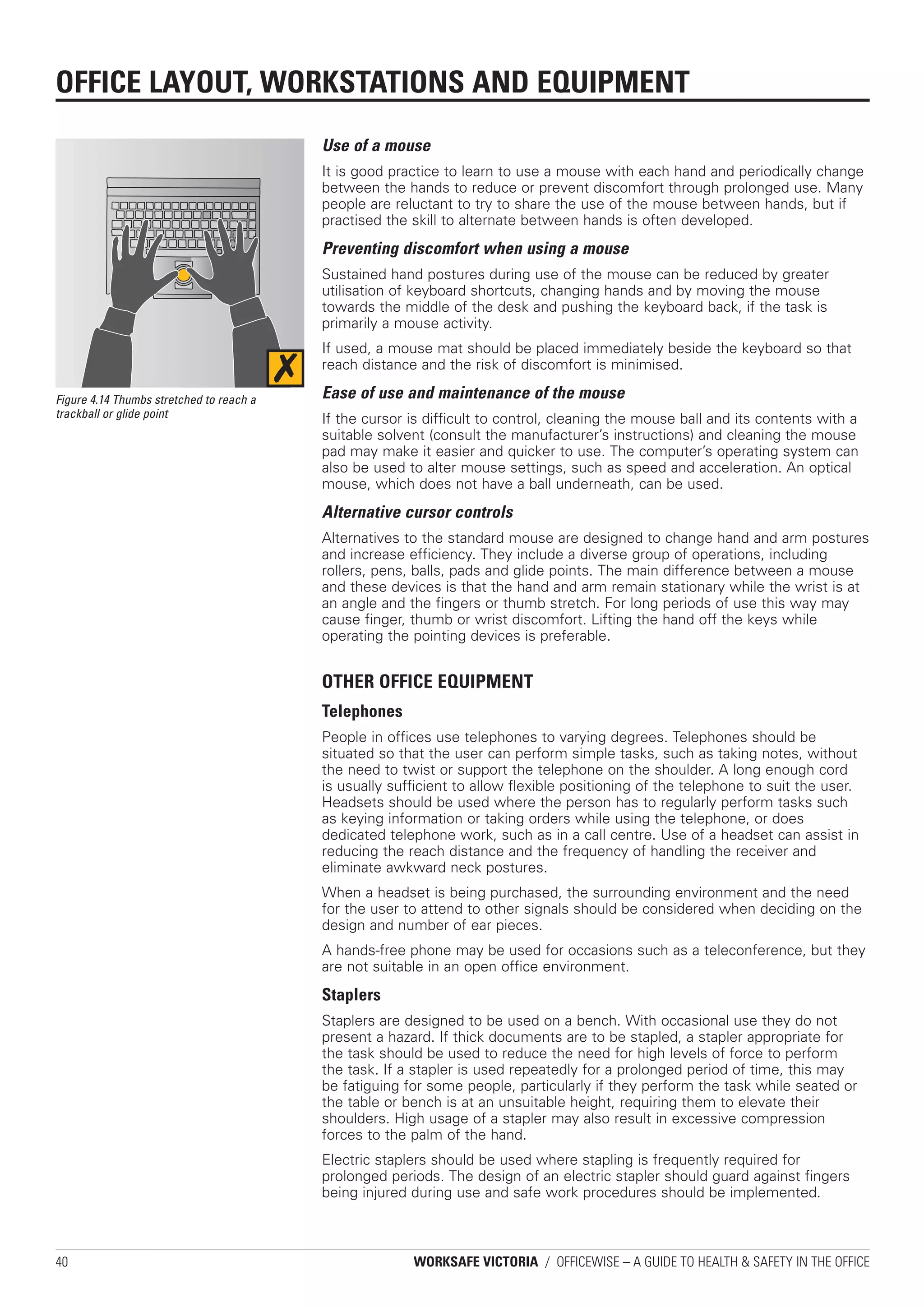 Officewise - A guide to health and safety in the office - WorkSafe ...