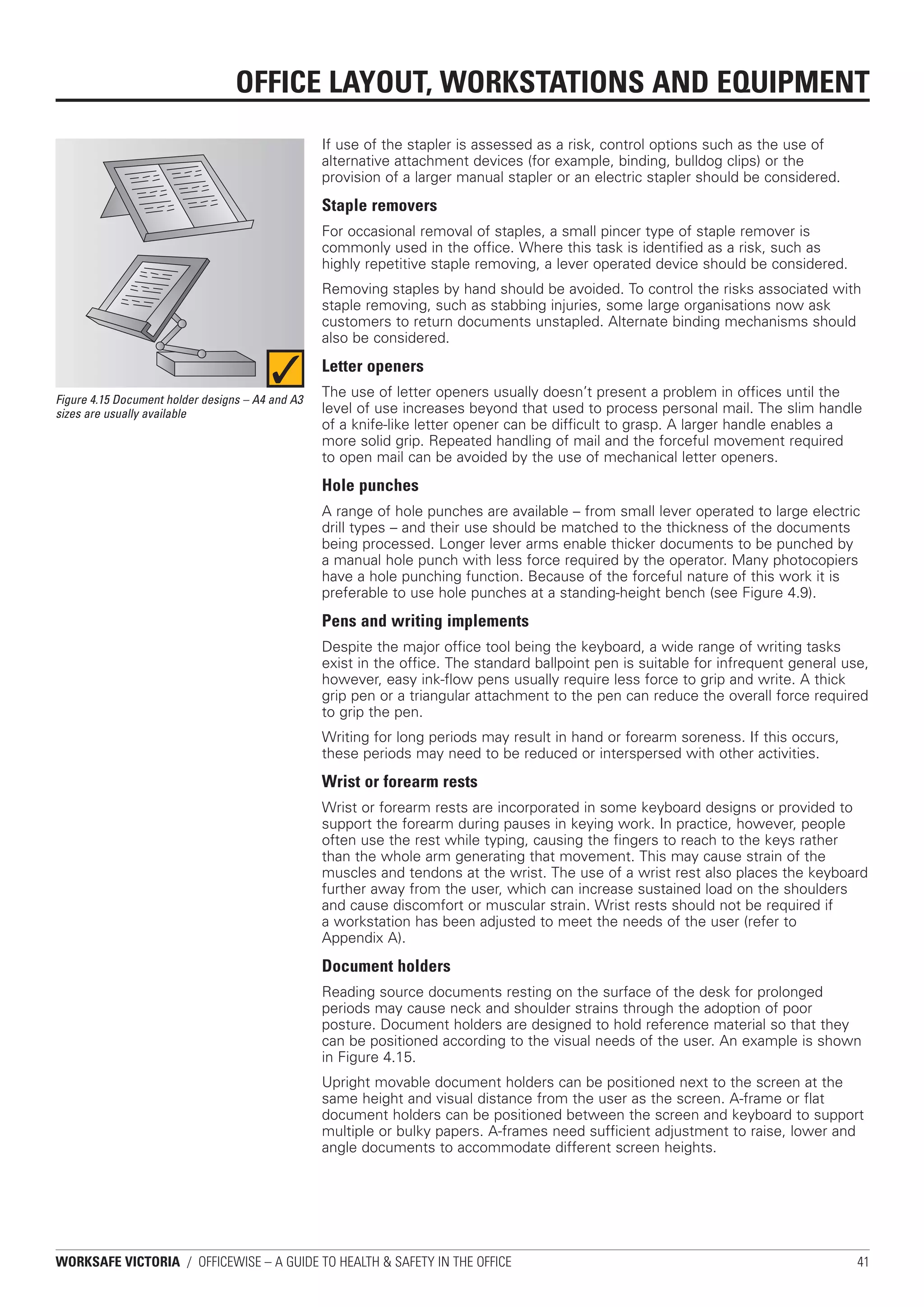 Officewise - A guide to health and safety in the office - WorkSafe ...