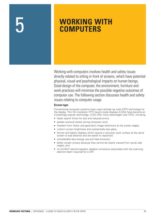 Officewise - A guide to health and safety in the office - WorkSafe ...