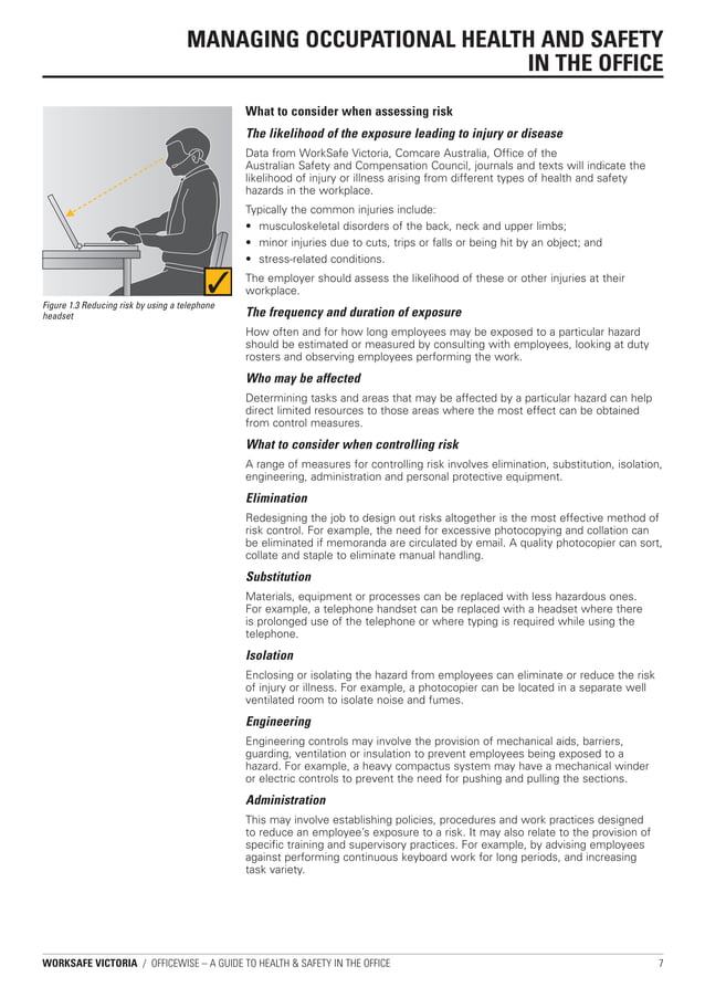 Officewise - A guide to health and safety in the office - WorkSafe ...