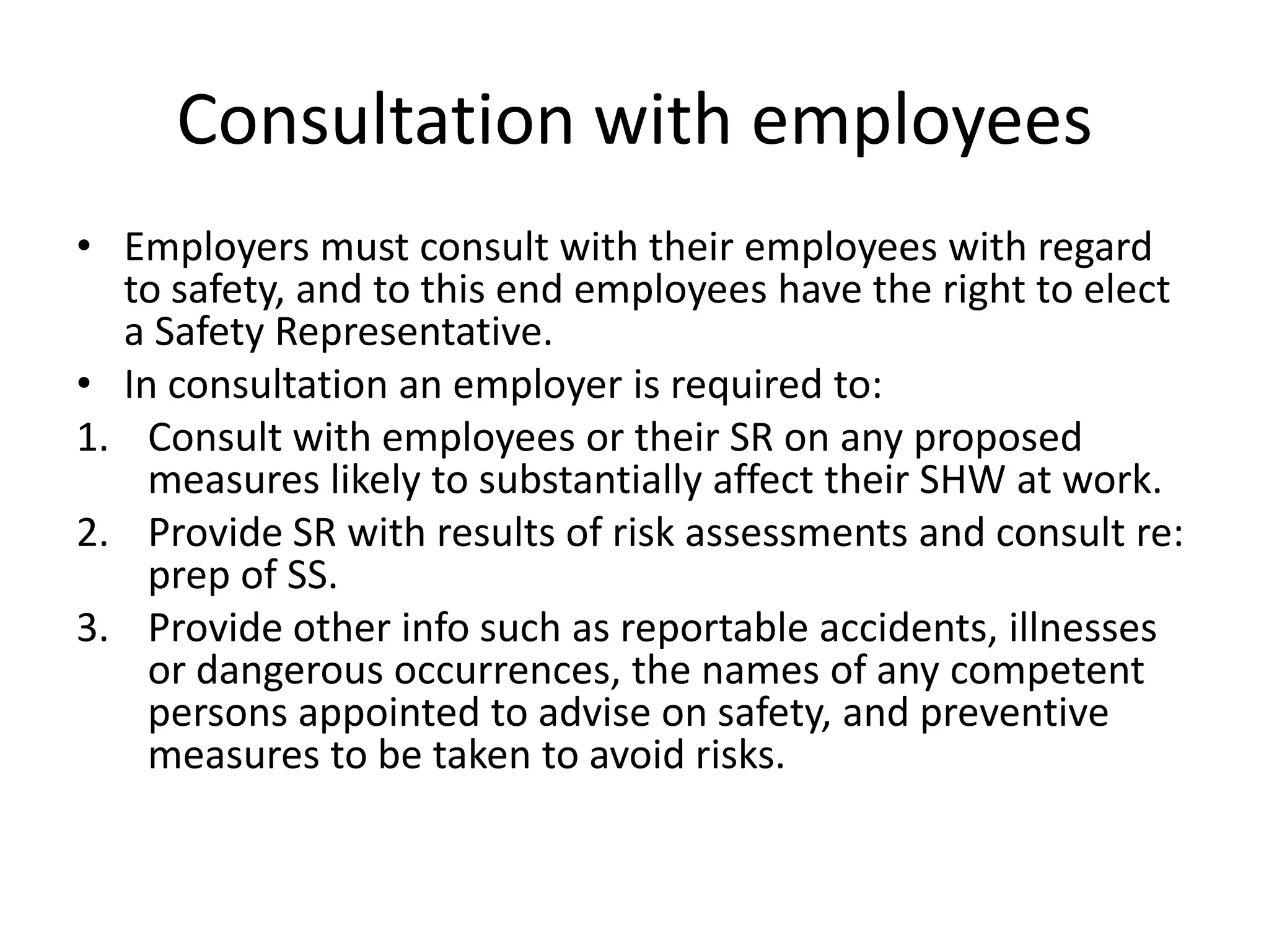 Health & safety training | PPTX
