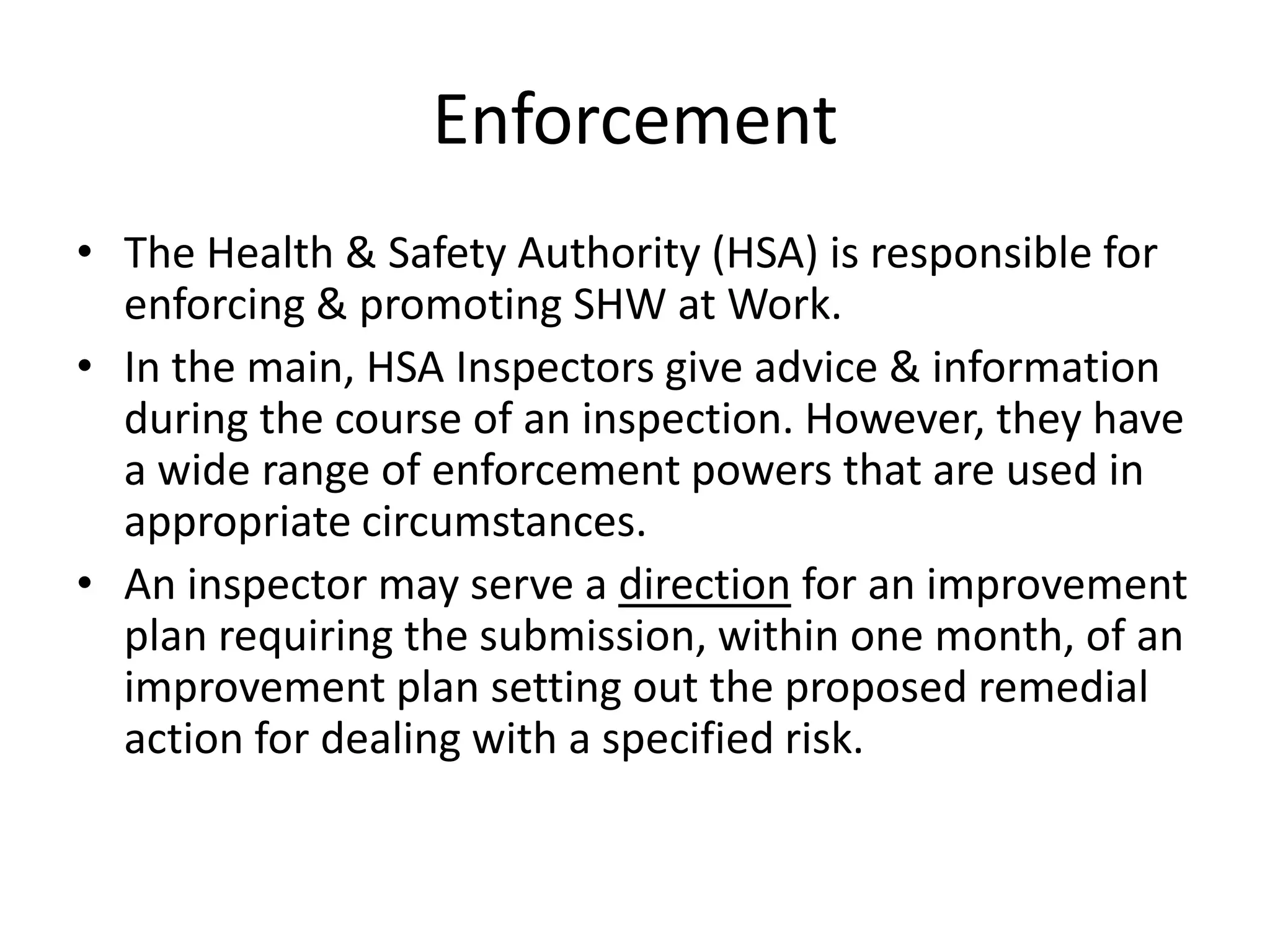 Health & safety training | PPTX