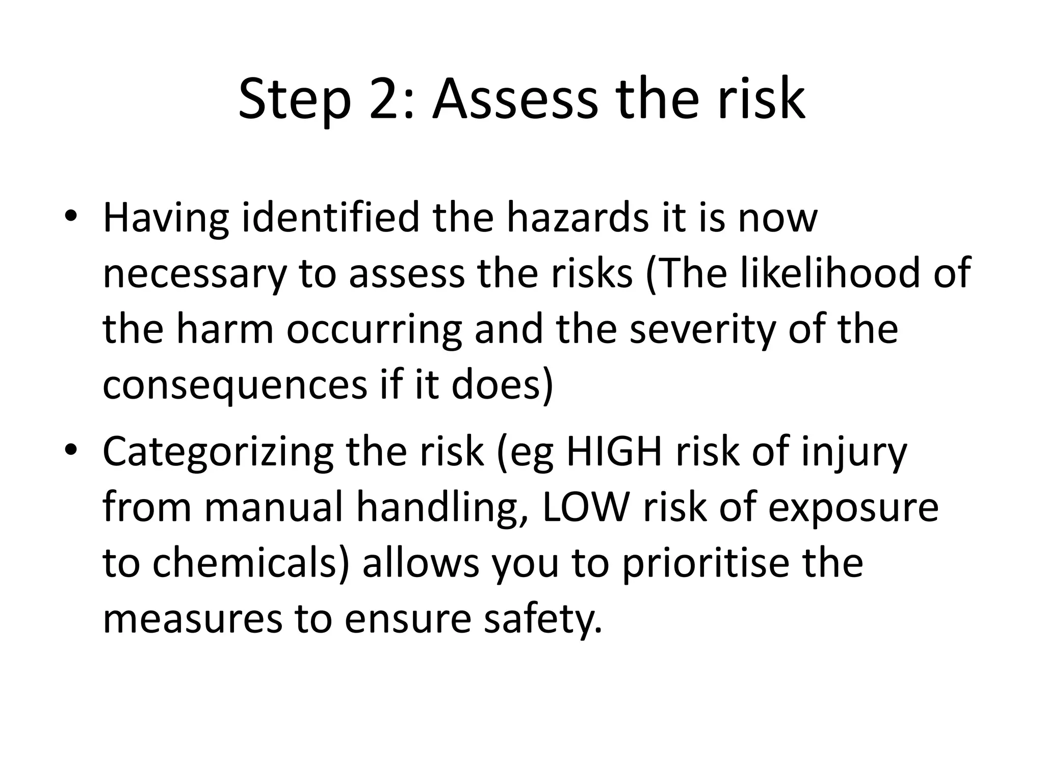 Health & safety training | PPTX