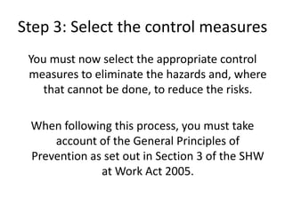 Health & safety training | PPTX