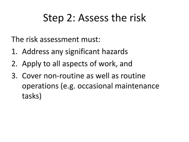 Health & safety training | PPTX