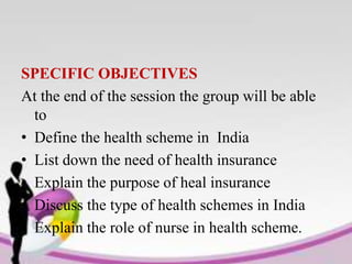 Health scheme | PPTX