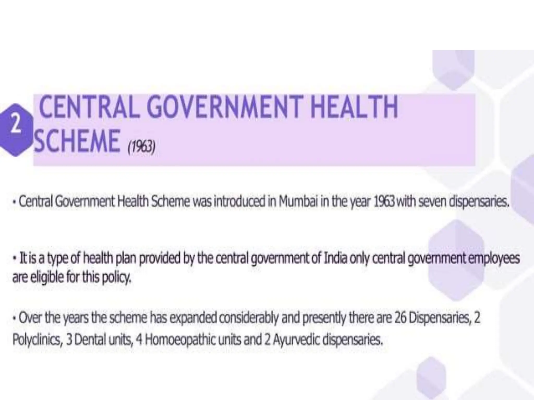 Government health care scheme in India PMJAY, MCH, JSY | PPT
