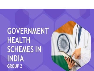 Government health care scheme in India PMJAY, MCH, JSY | PPTX