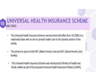 Government health care scheme in India PMJAY, MCH, JSY | PPTX
