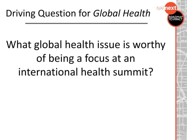 Overview of the NAF Health Sciences Curriculum | PPT