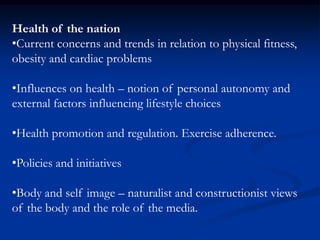 Health screening and health of the nation | PPTX