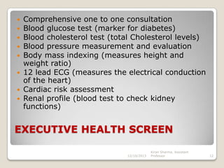 Health screening services | PPTX