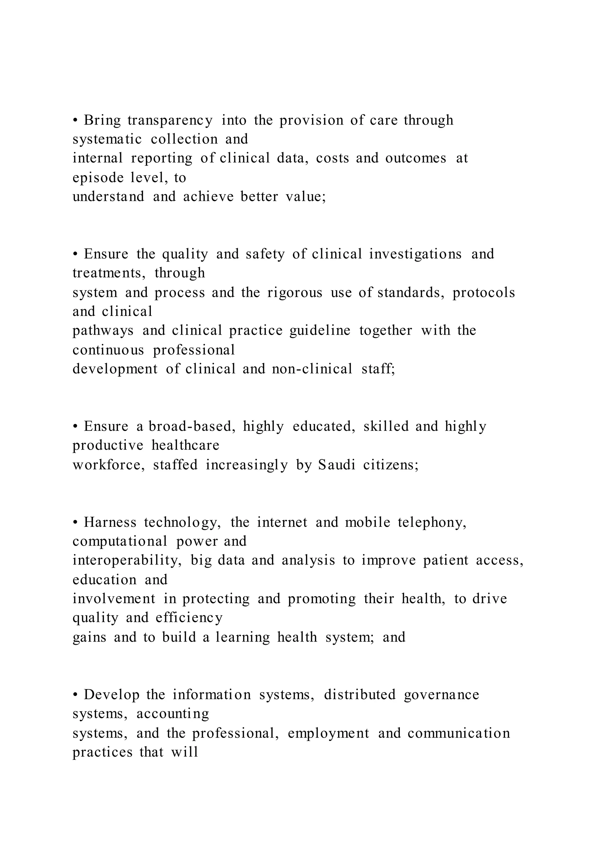 Health Sector Transformation StrategyV.3 | PDF