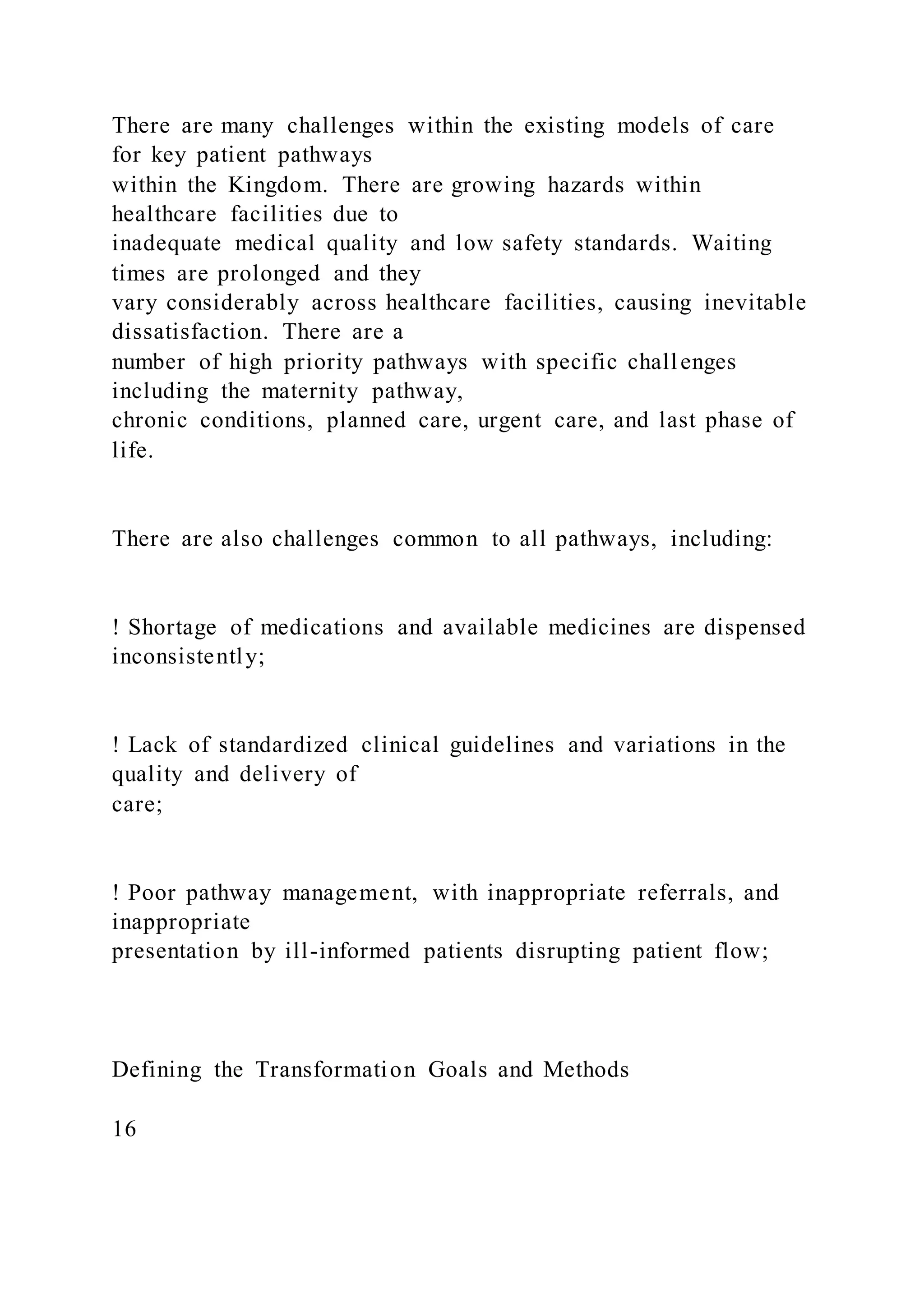 Health Sector Transformation StrategyV.3 | PDF
