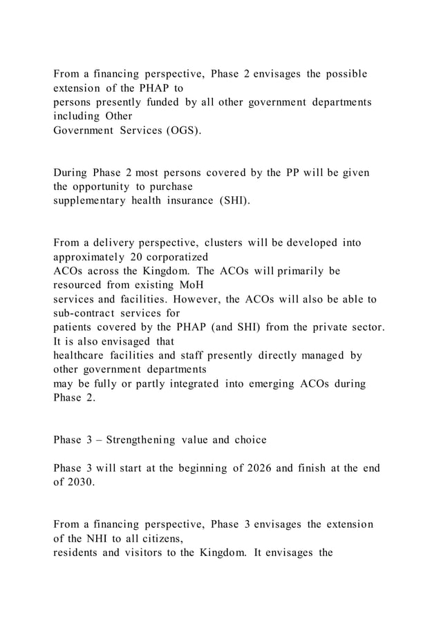 Health Sector Transformation StrategyV.3 | PDF