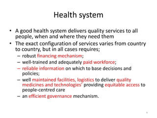 Health Service delivery Modeling by Dr Sujuudpptx | PPTX
