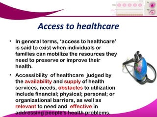 Health service determinants | PPT