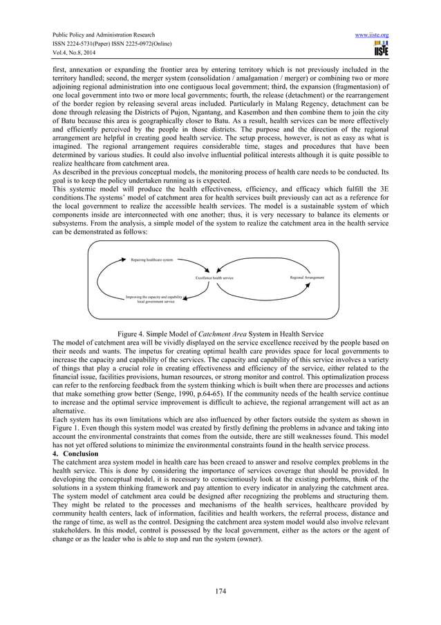 Health service from catchment area perspective | PDF