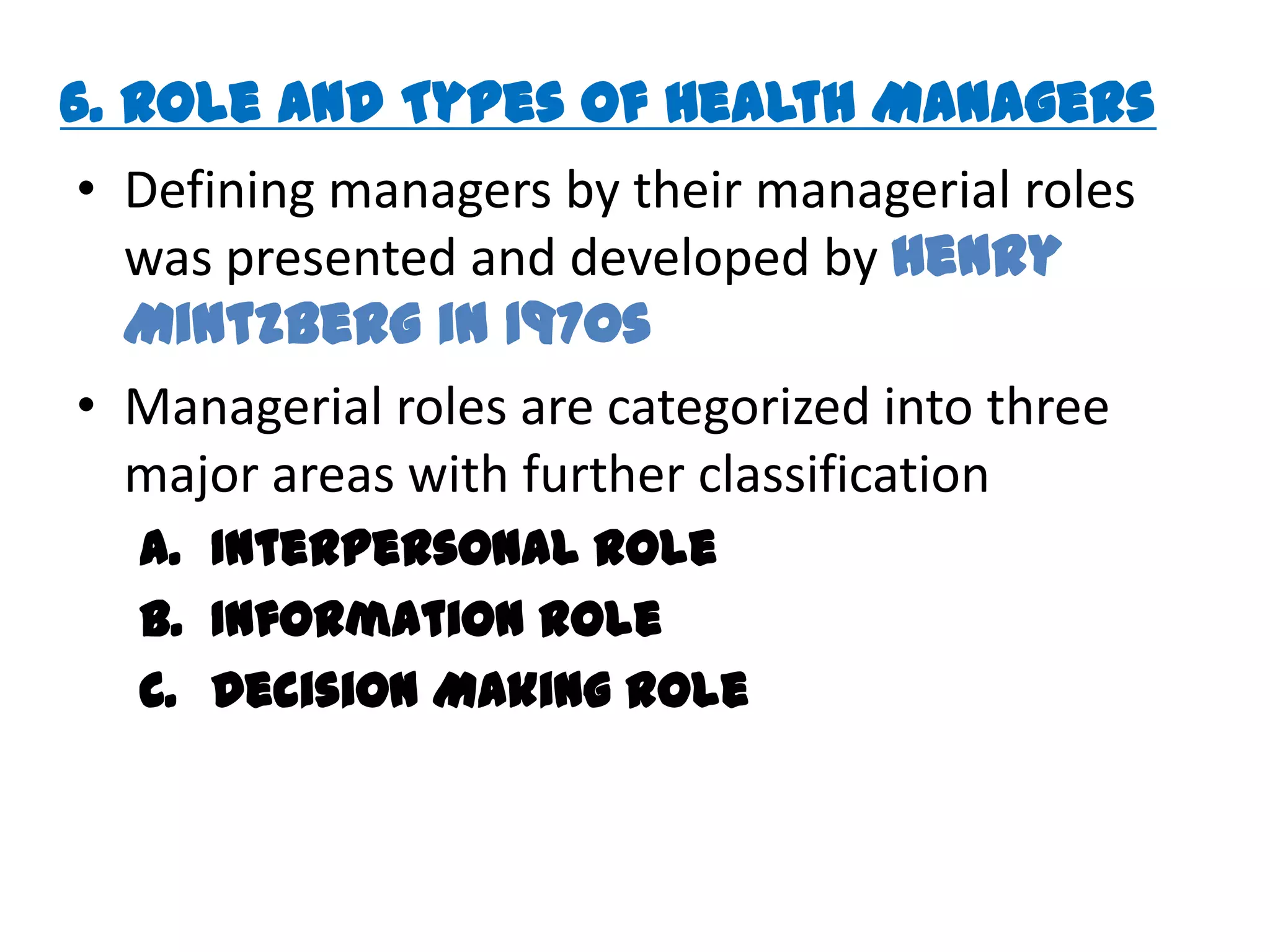 Health service management | PPTX