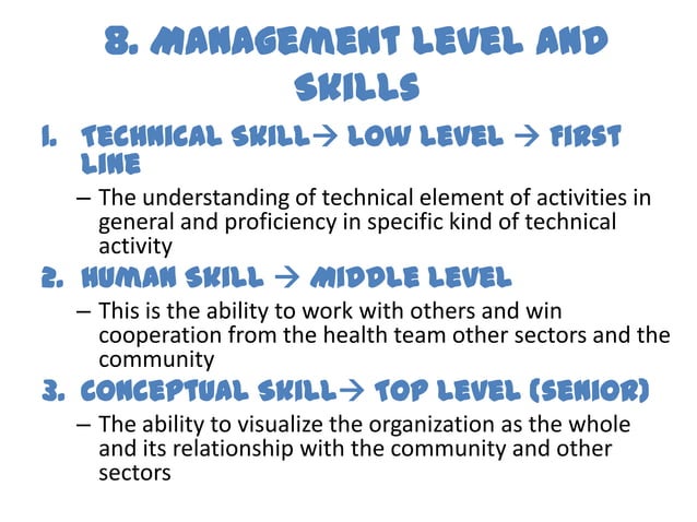 Health service management | PPTX | Human Resources | Business