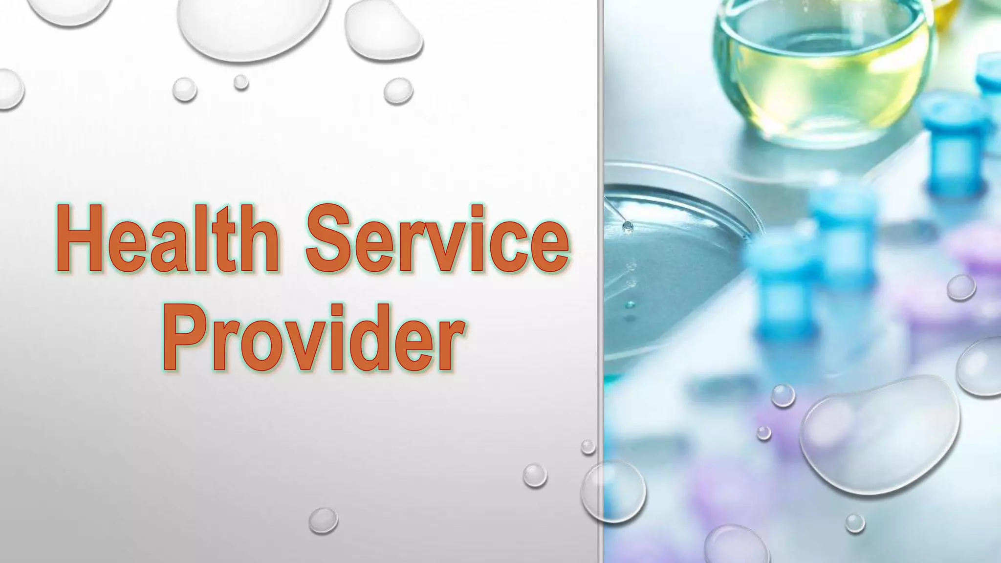 Health service provider | PPTX