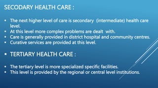 health services.pptx ecology and health care | PPTX